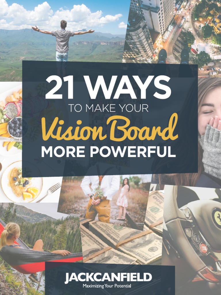 Vision Board Checklist Jack Canfield | PDF | Goal | Self Esteem