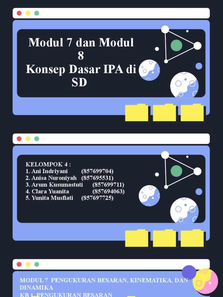 Ipa Kel 4 Modul 7 Dan 8 | PDF