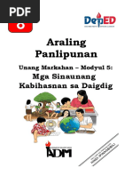 6 Sinaunang Kabihasnan NG Pangkontinenteng Timog Silangang Asya | PDF