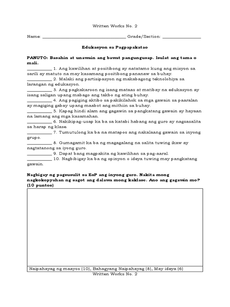 Written Works No 2 - Esp-AP | PDF