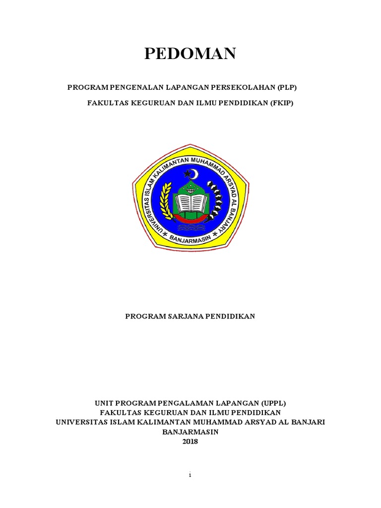 Daftar Isi Pedoman PLP | PDF
