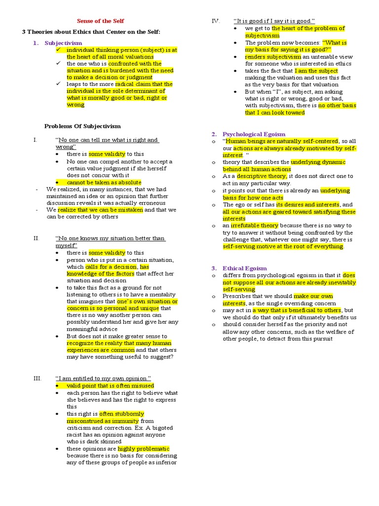 Midterm Ethics Reviewer | PDF | Utilitarianism | Pleasure