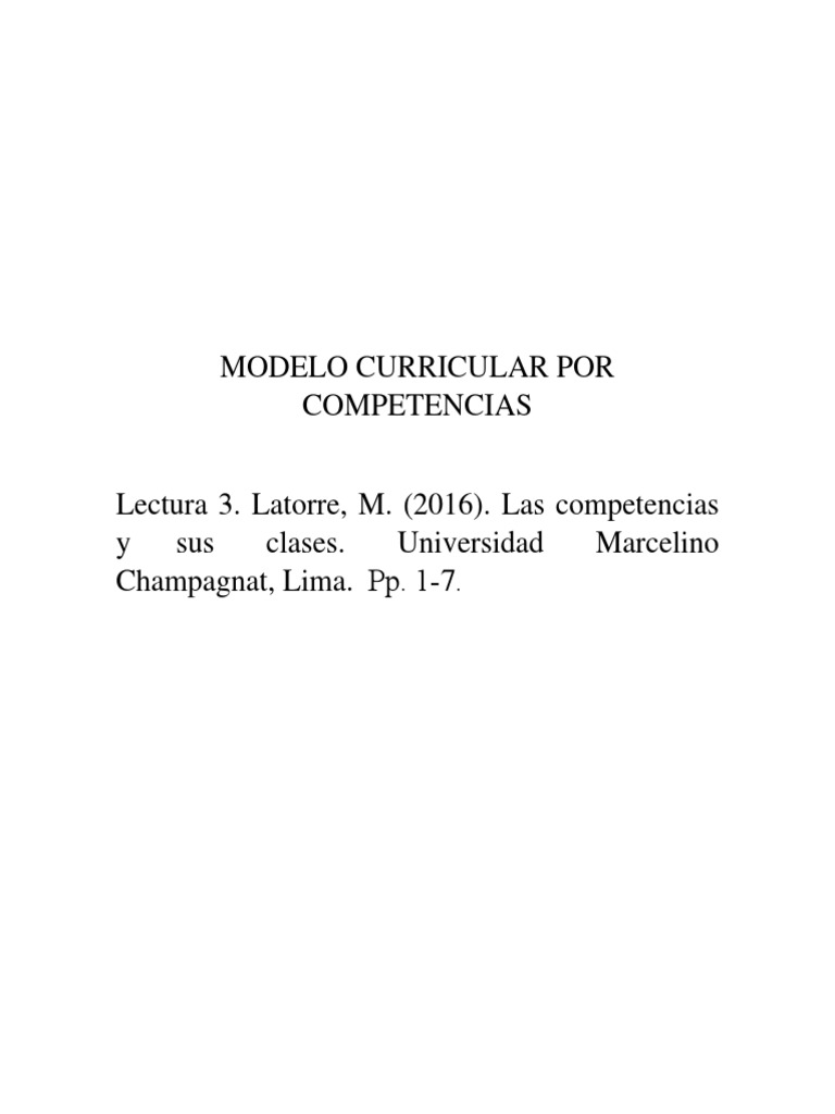 Semana 2, Lectura 3. | PDF | Aprendizaje | Competencia (Recursos humanos)