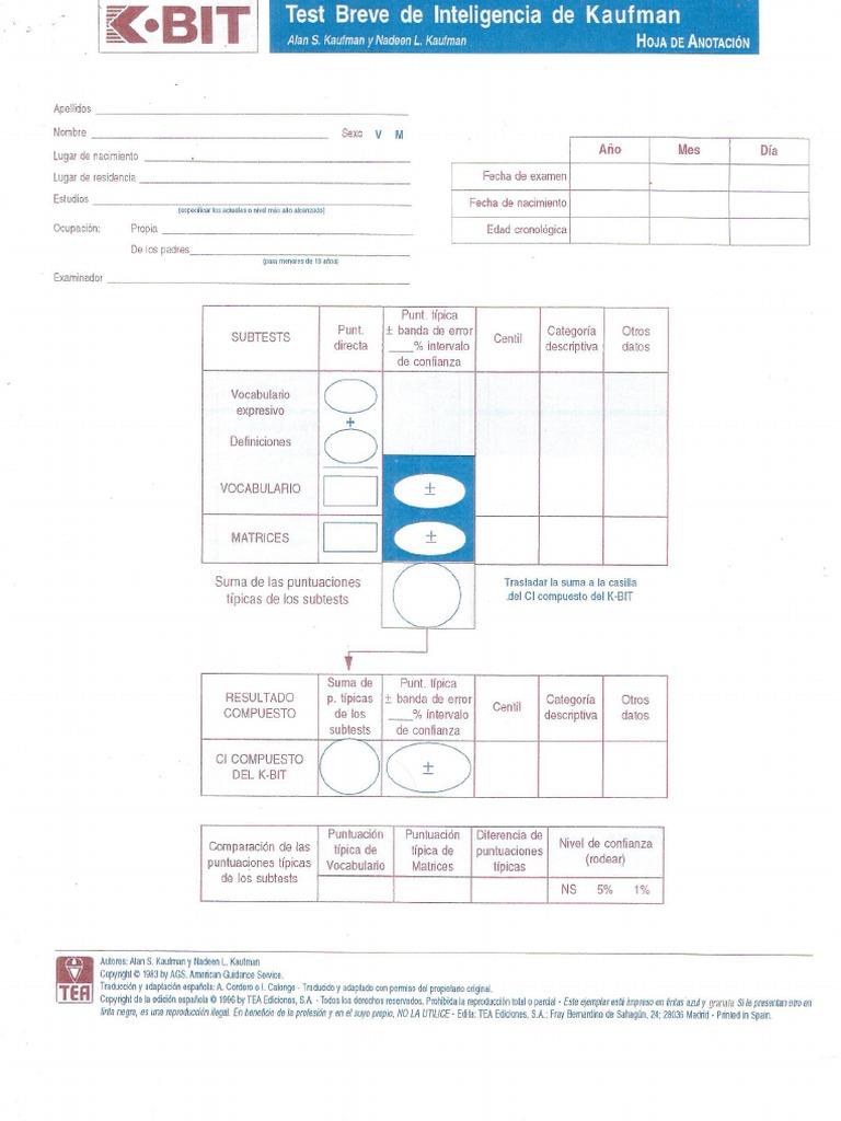 kBIT Hoja de Anotaciones 2 | PDF