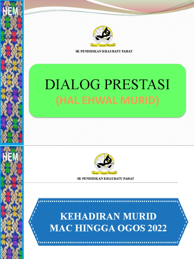 Dialog Prestasi Hem 2022 | PDF