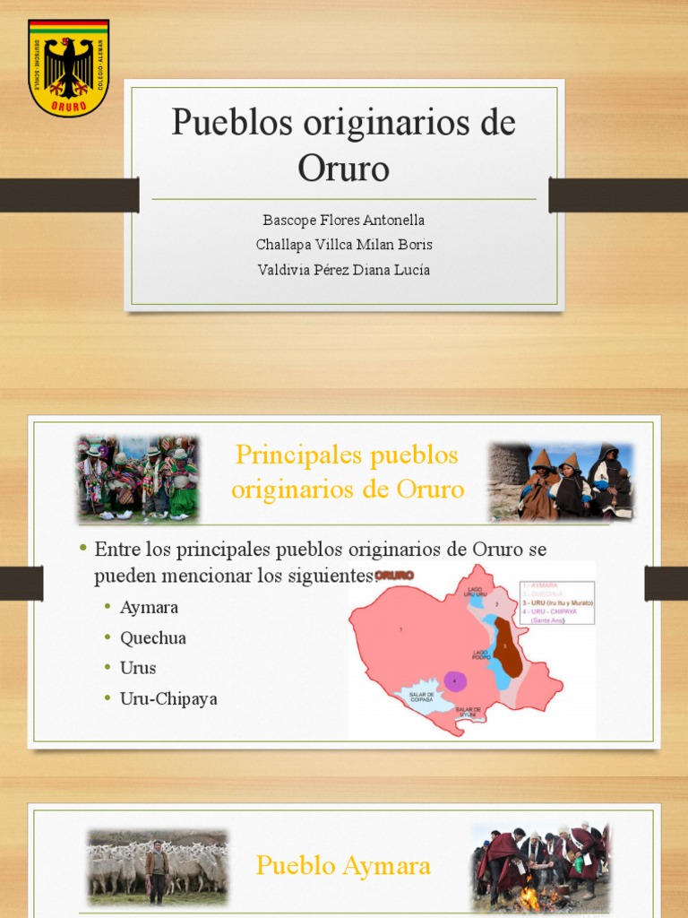 Pueblos Originarios de Oruro | PDF | Comida y bebida