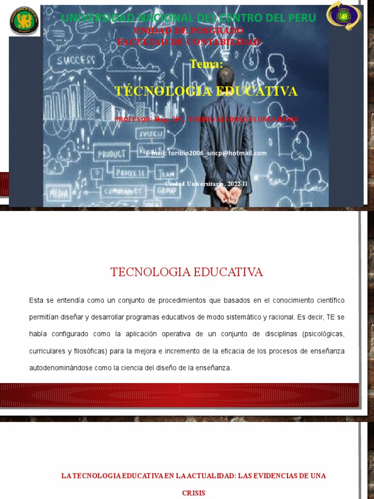 Tecnologia Educativa D | PDF | Tecnologia Educacional | Información