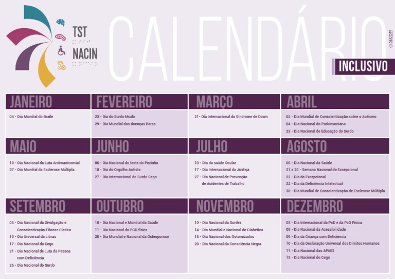 Calendario Inclusivo | PDF