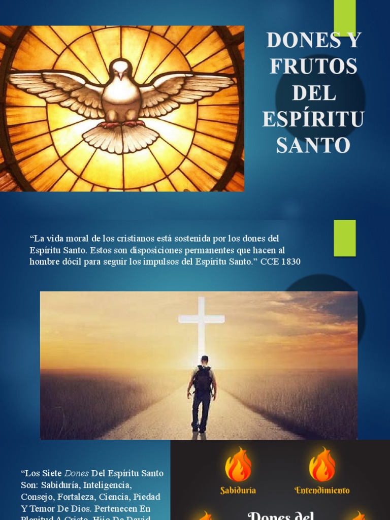Dones y Frutos Del Espíritu Santo | PDF | espíritu Santo | Dios