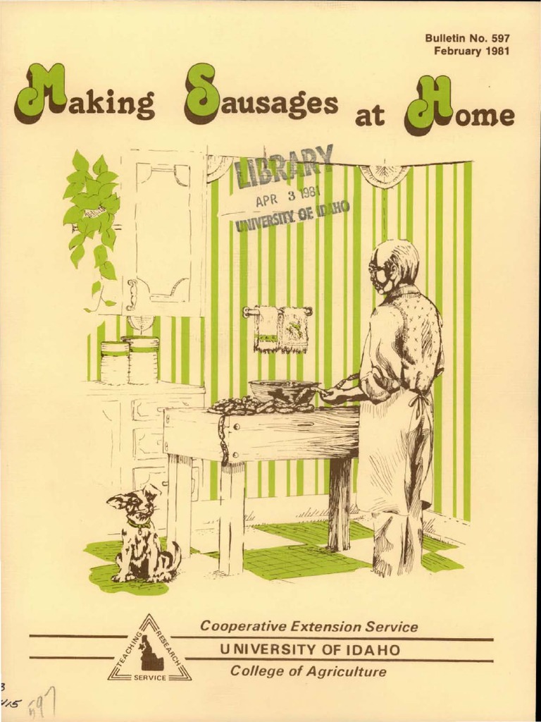 Home Sausage Making Guide | PDF | Sausage | Teaspoon