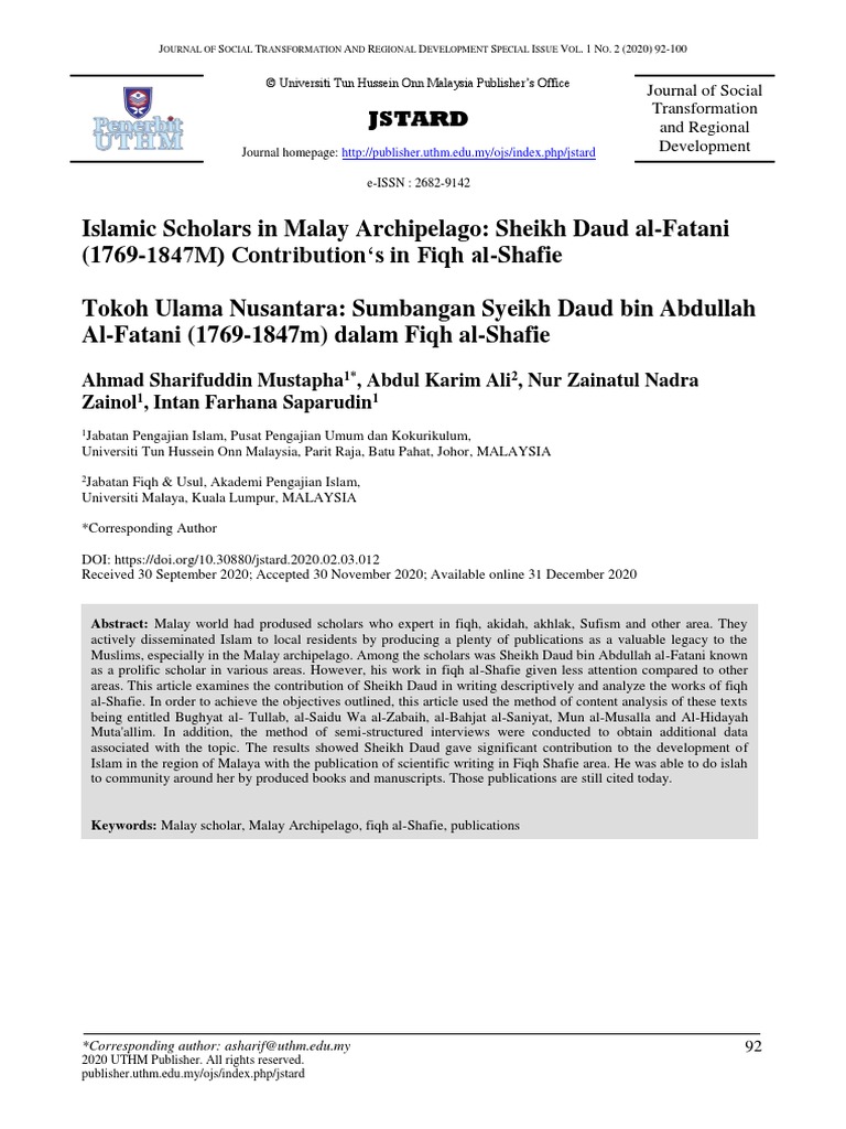 Penerbit, 012 | PDF | Malaysia | Sheikh