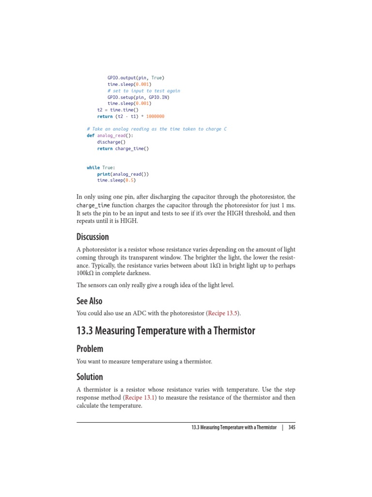 Practica 35 Thermistor | PDF | Thermometer | Resistor