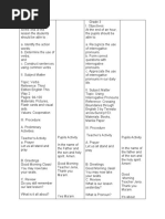 Sample of Multigrade Class Program | PDF | Learning