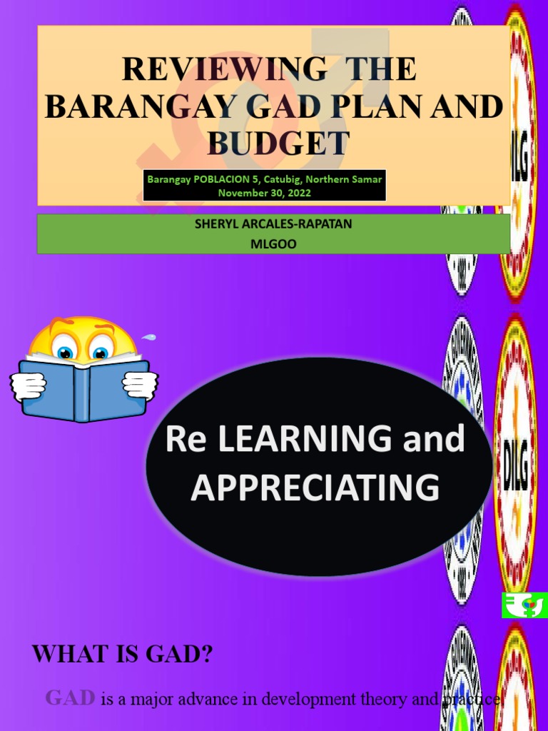 Barangay GAD Plan & Budget Review | PDF | Performance Indicator