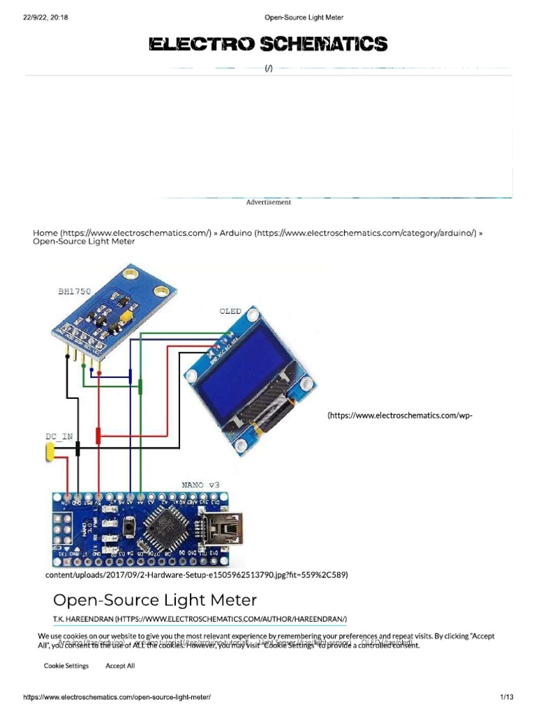 Open-Source Light Meter | PDF