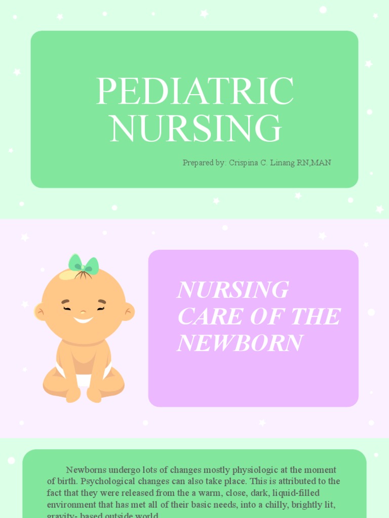 Pediatric Nursing | PDF | Human Anatomy | Clinical Medicine