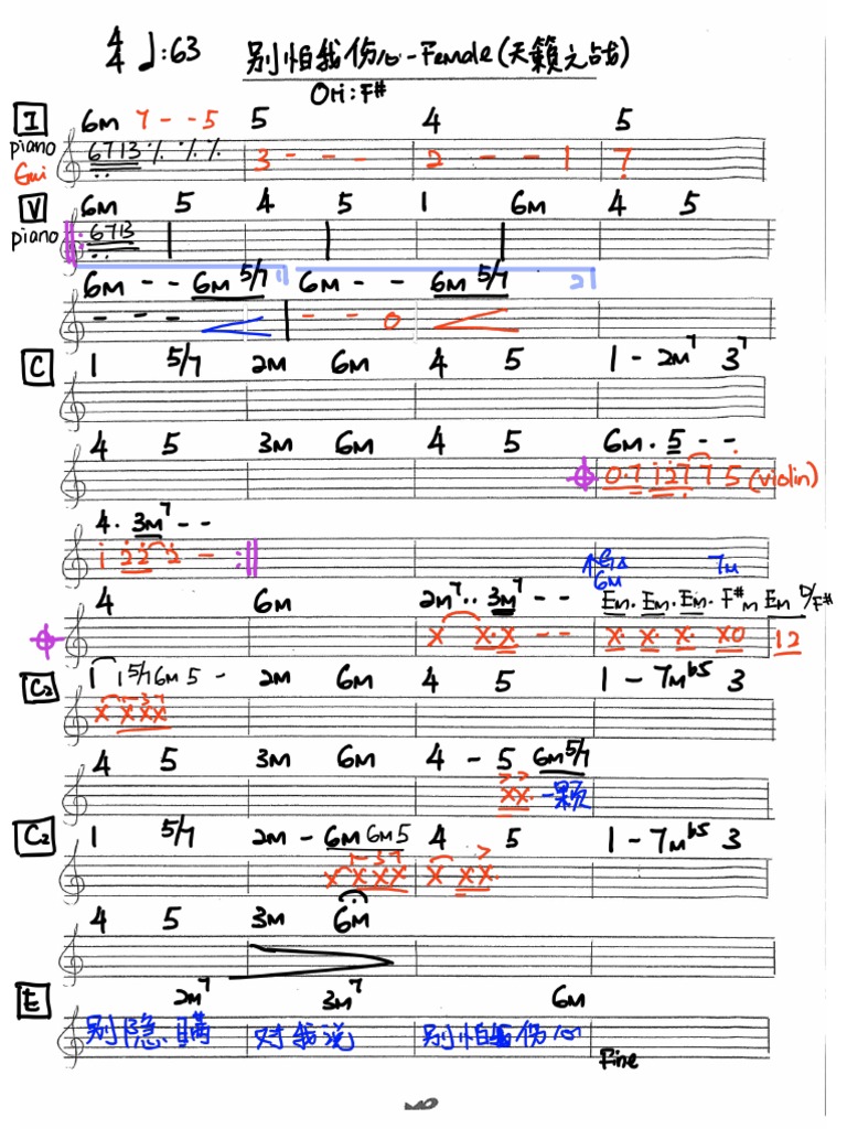 Bie别怕我我伤心 Female田園 | PDF
