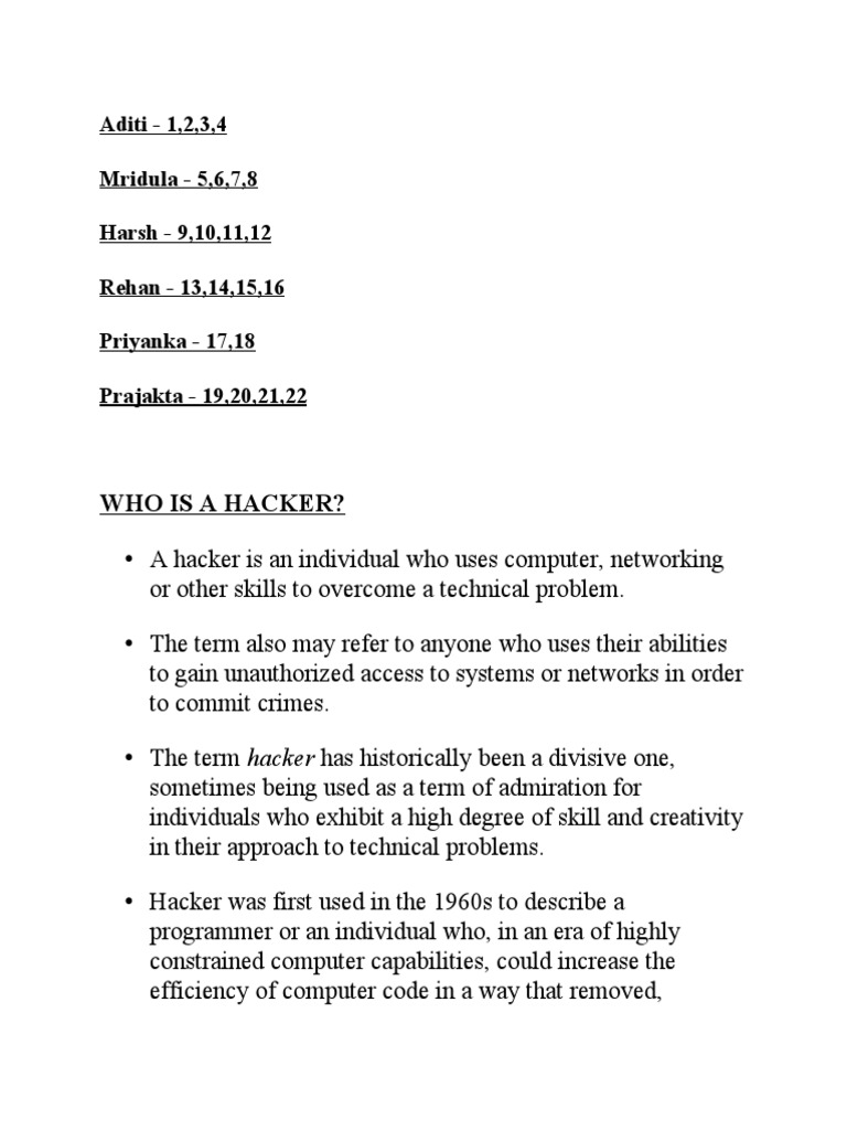 Ethical Hacking Pdf Security Hacker Computer Security