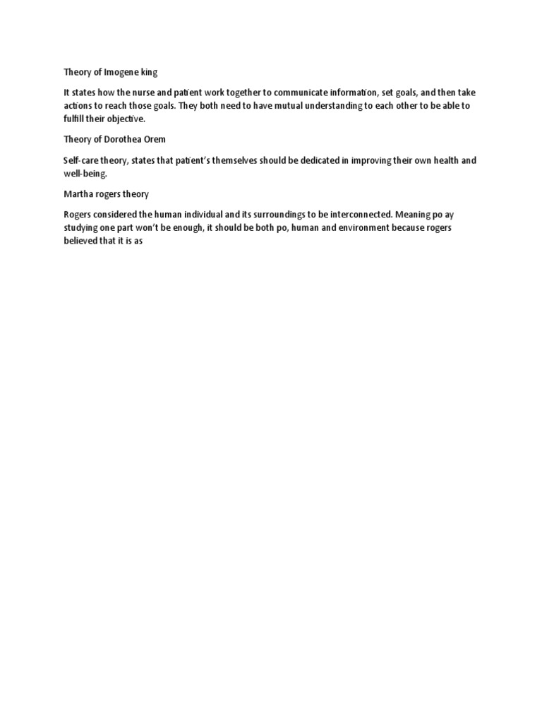 Theories S | PDF