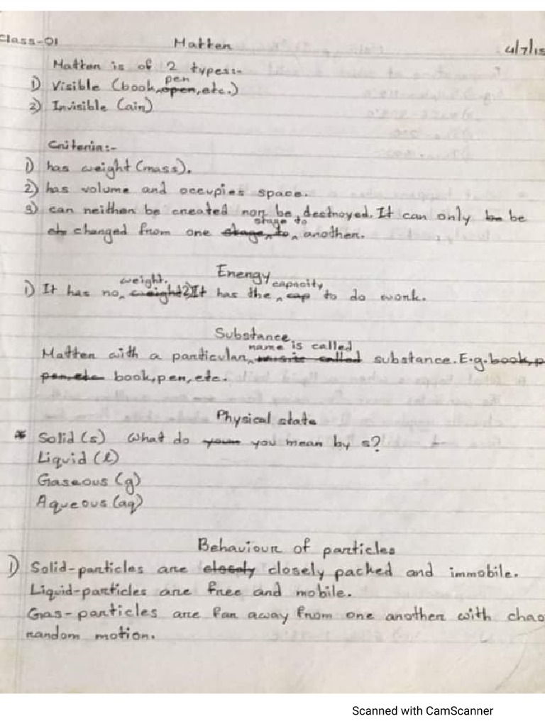 O Level Chemistry Notes | PDF