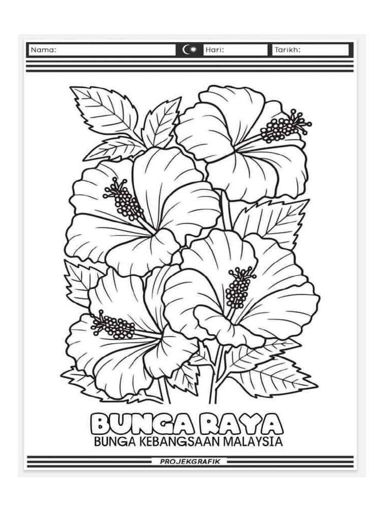Gambar Bunga Raya | PDF