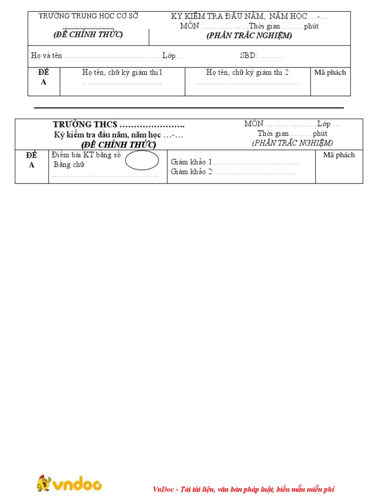 Mau Giay Kiem Tra Co Phach | PDF