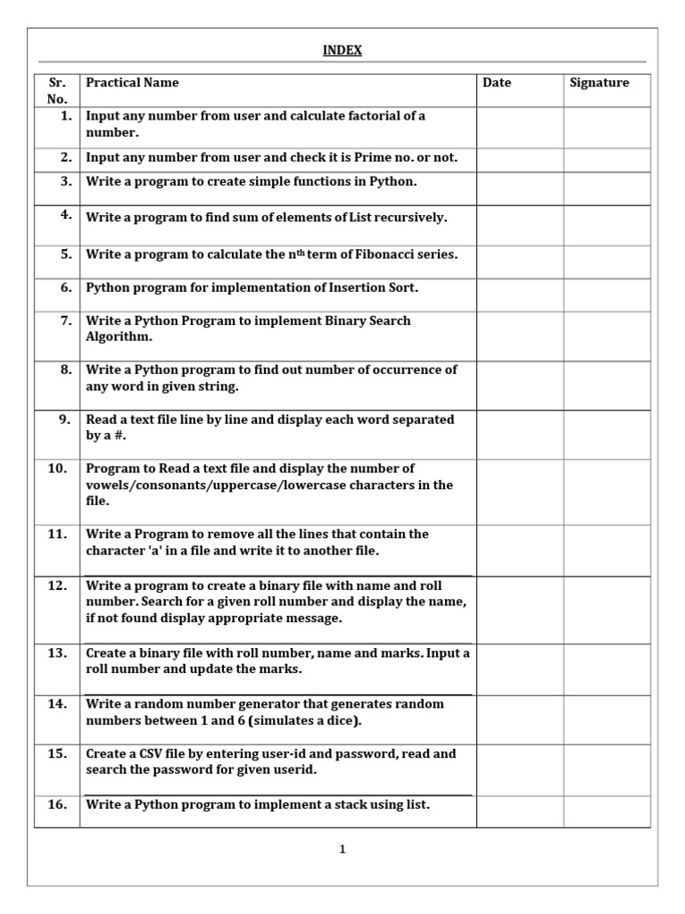 Python Programming Practical Exercises | PDF | Applied Mathematics | Software Engineering