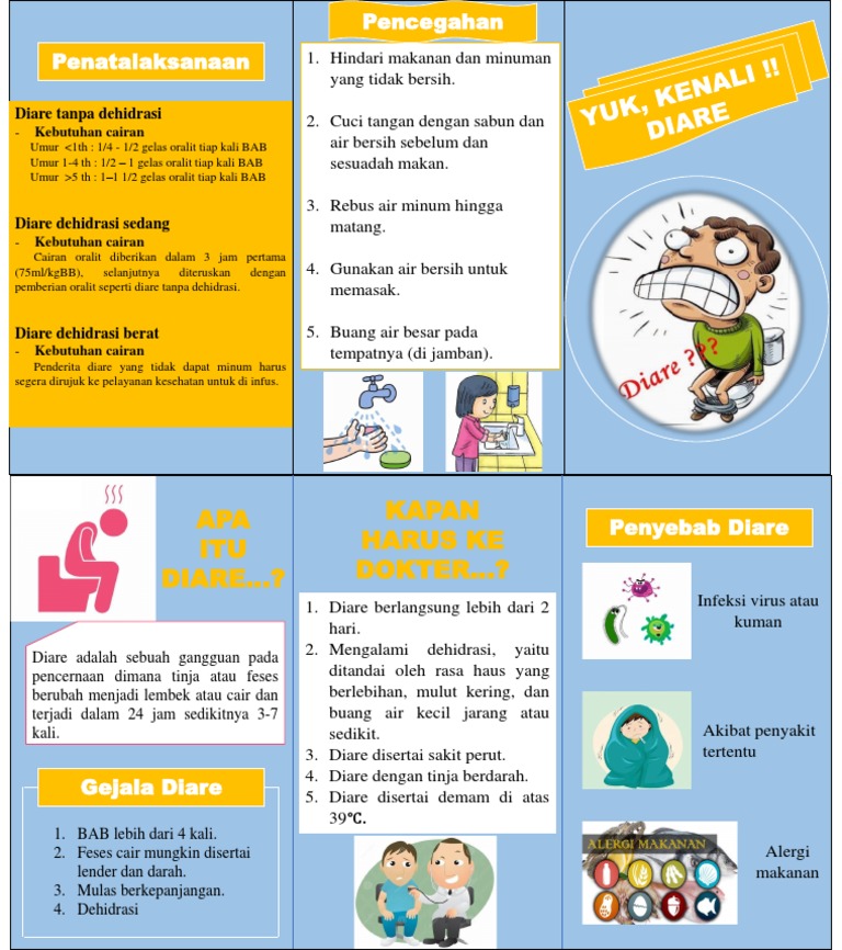 Leaflet Diare | PDF