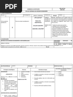 Plan de Clases Lengua y Literatura | PDF | Maestros | Planificación