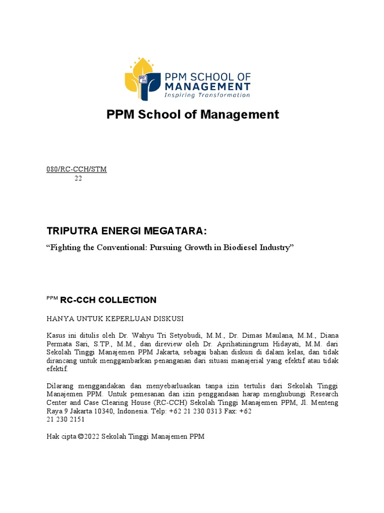 Final Case - Tem | PDF