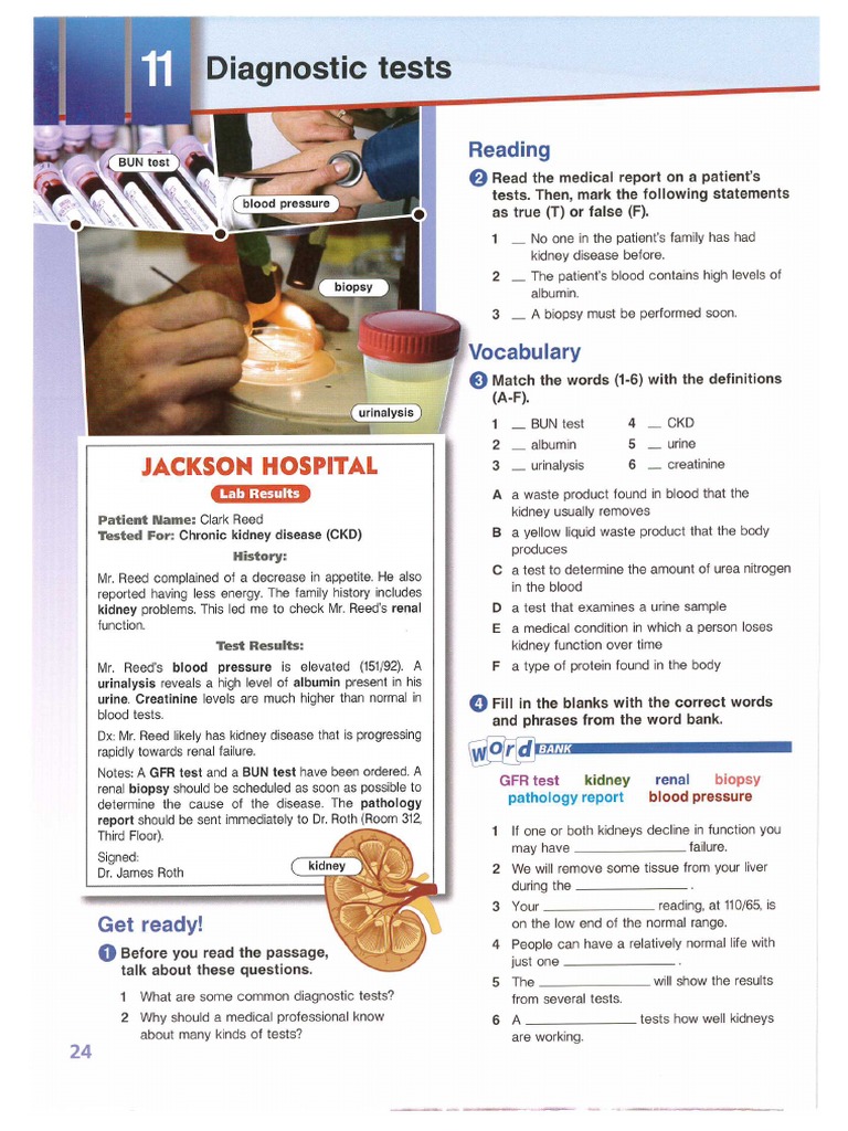 Unit 11 Book 2 Diagnostic Tests | PDF