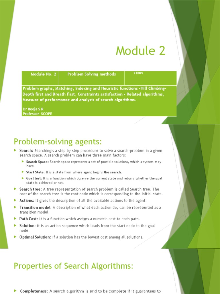 Module 2 Pdf Algorithms And Data Structures Applied Mathematics