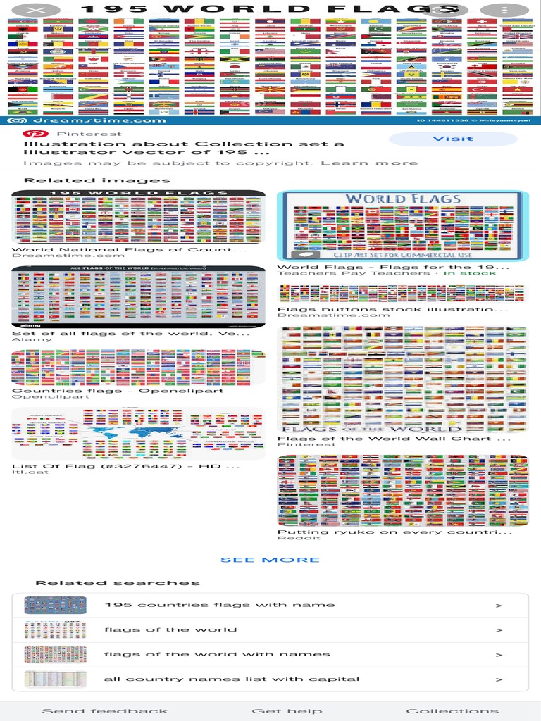 195 All Country Flags With Names in The World PDF - Google Search | PDF