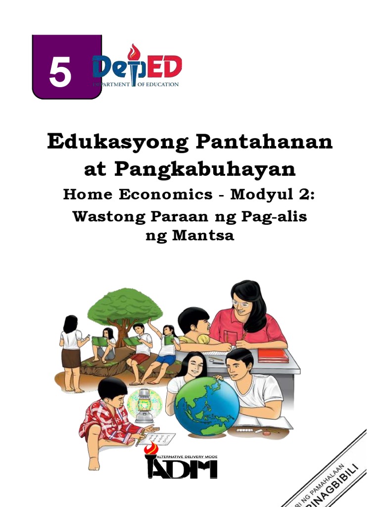 Epp5 - HE - Mod2 - Wastong Paraan NG Pag-Alis NG Mantsa v4 | PDF Epp5 - HE - Mod2 - Wastong Paraan NG Pag-Alis NG Mantsa v4 | PDF