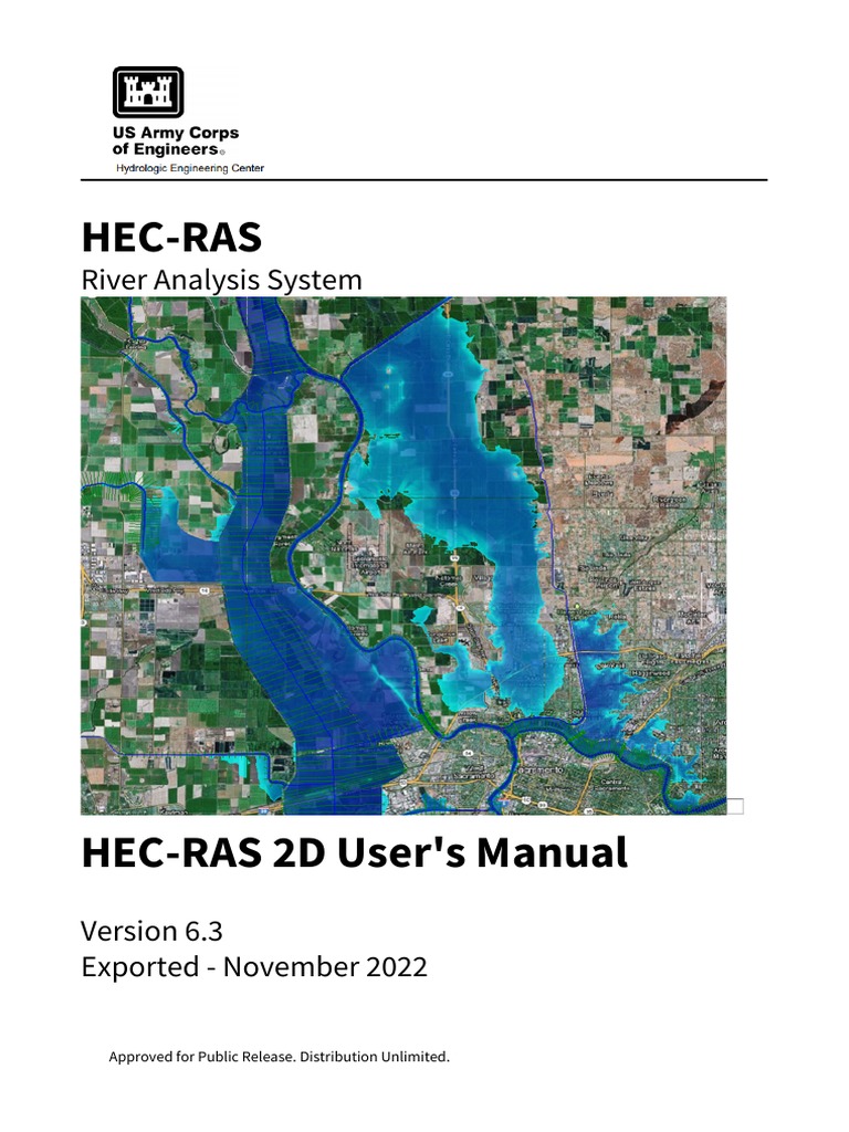 HEC-RAS 2D User's Manual-V3-20221124 - 133839 | PDF | Arc Gis | Computer File