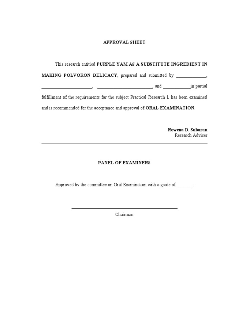 Sample Thesis - Chapters 1 3 - TVL Cookery | PDF | Food And Drink | Foods