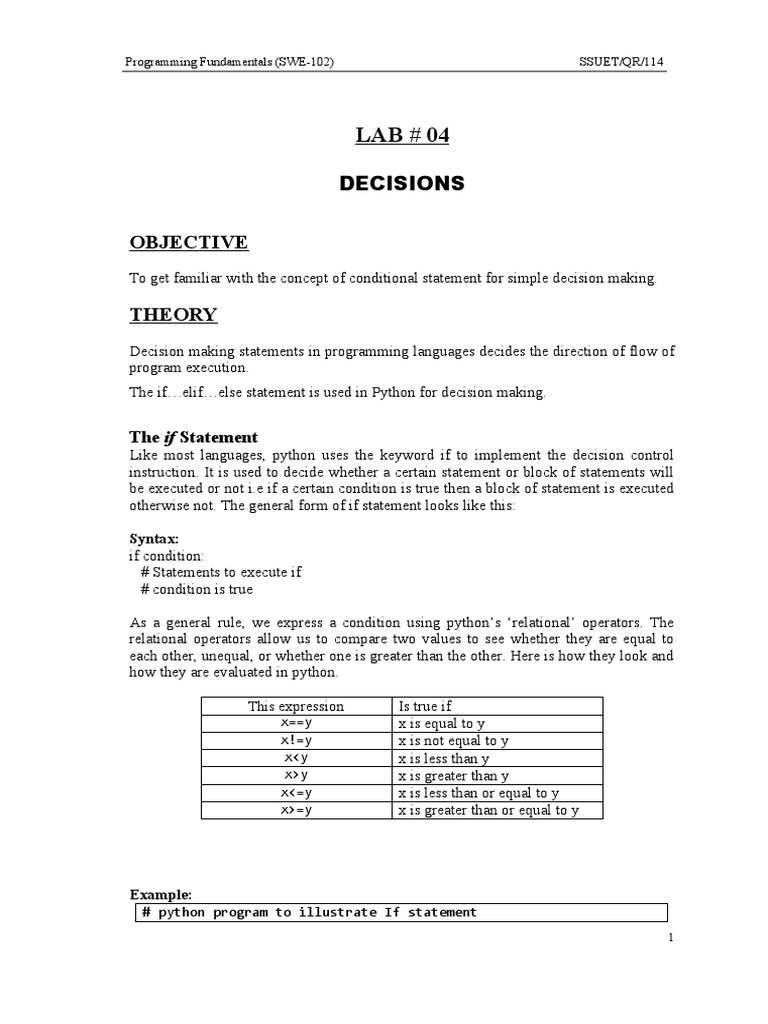Swe-102 Lab 04! | PDF | Software Development | Computer Science
