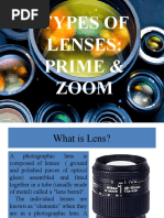 Camera Lens Types and Basics Explained | PDF | Camera Lens | Camera