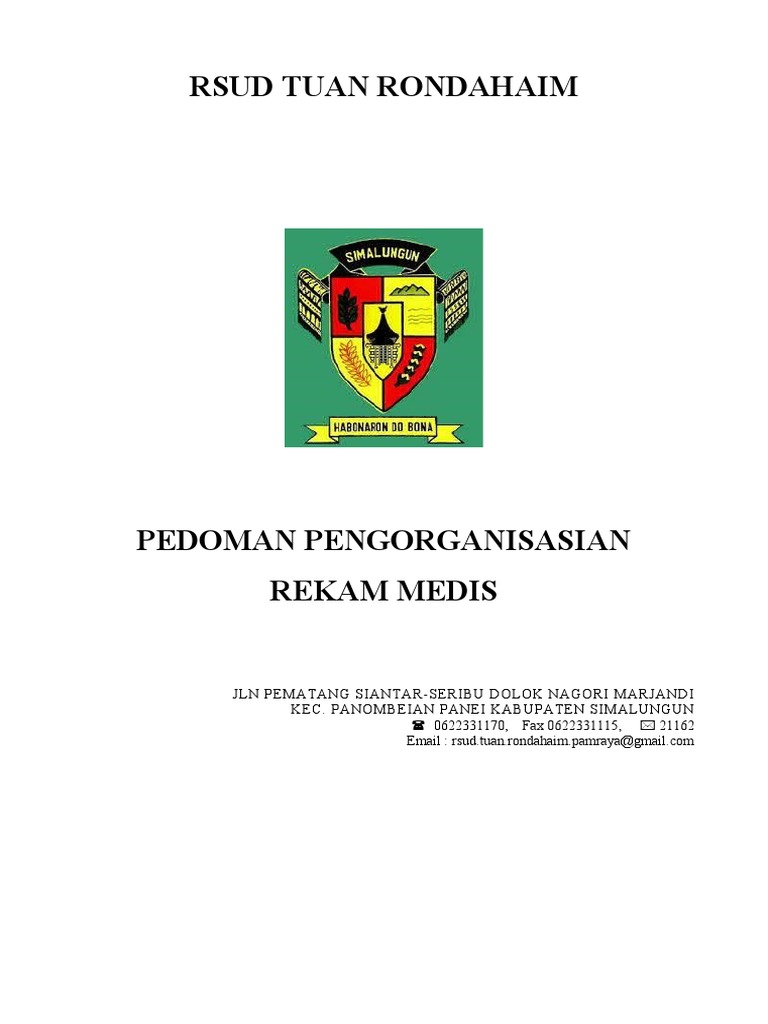 Pedoman Organisasi RM | PDF