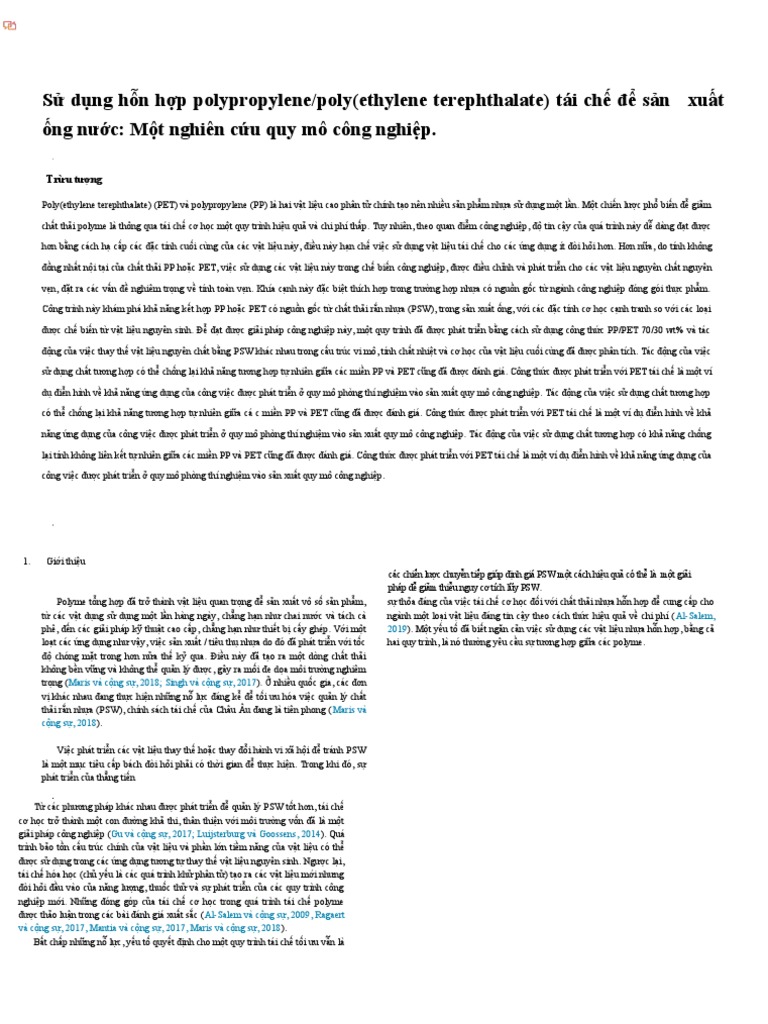 PP-blend-PET en VI | PDF