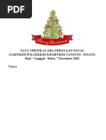 Liturgi Natal Ragam Profesi | PDF