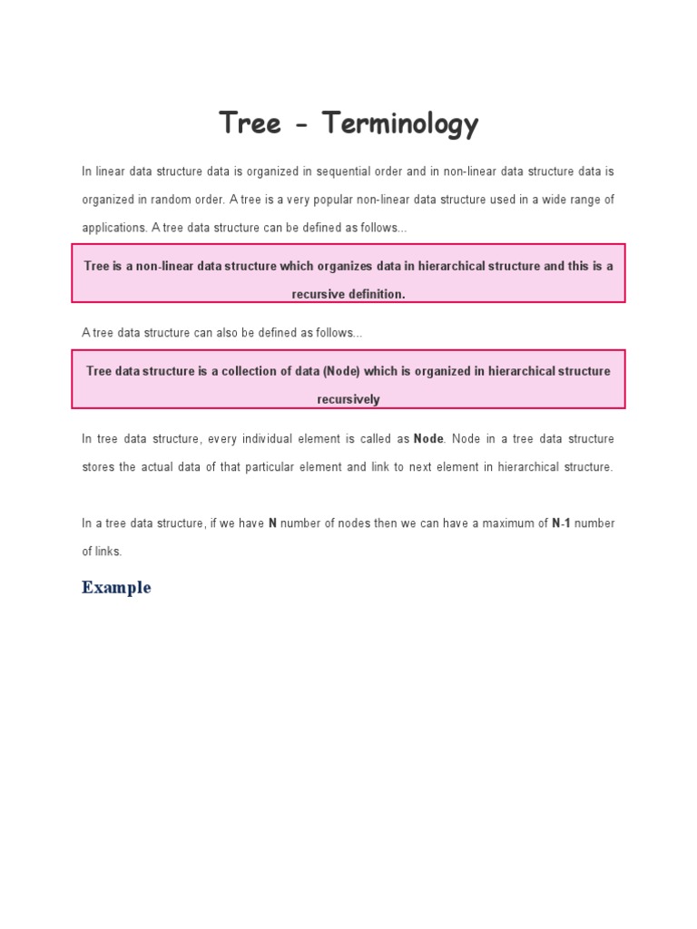 Tree Pdf Algorithms And Data Structures Computer Data