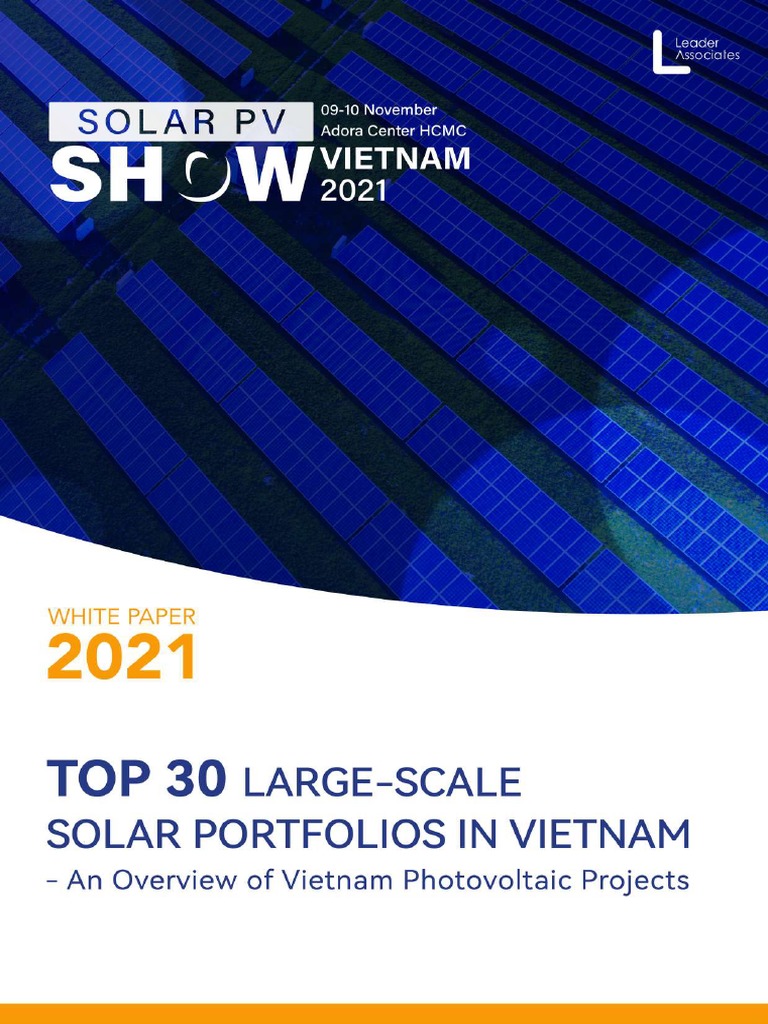 Top 30 Large-Scale Solar Portfolios in Vietnam | PDF | Solar Power ...