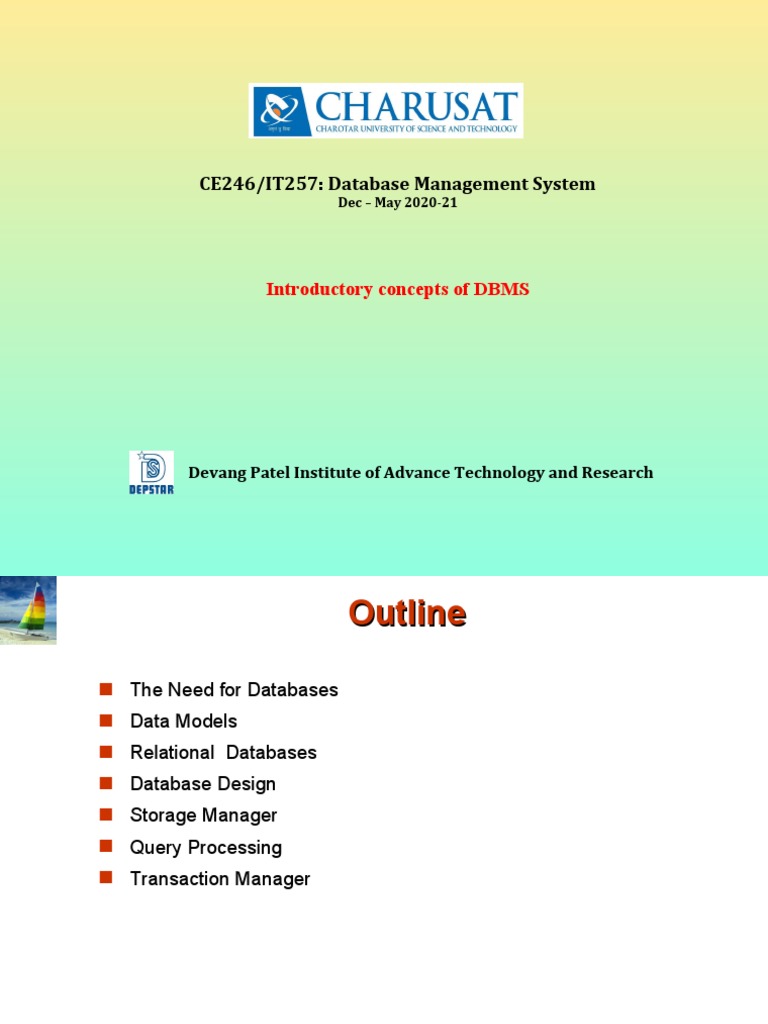 CH 1 | PDF | Databases | Relational Database