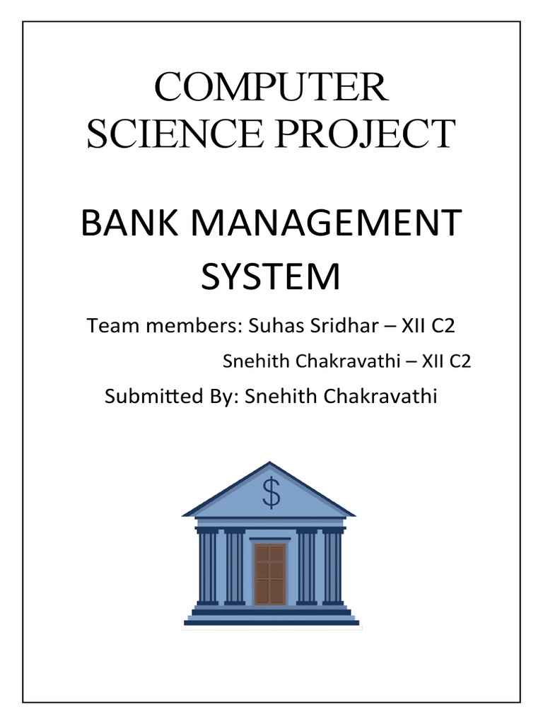 Computer Science Project | PDF