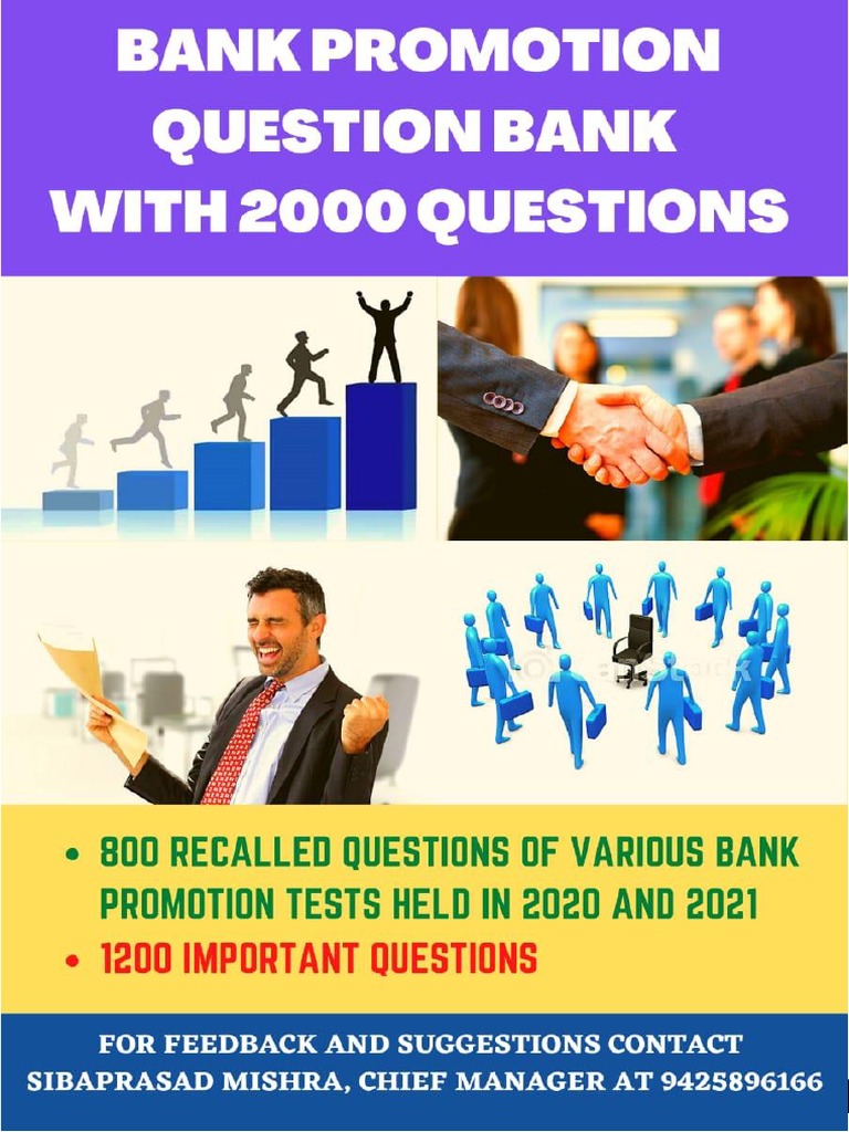 2000 Important Banking Questions For Promotion Test | PDF | Reserve ...