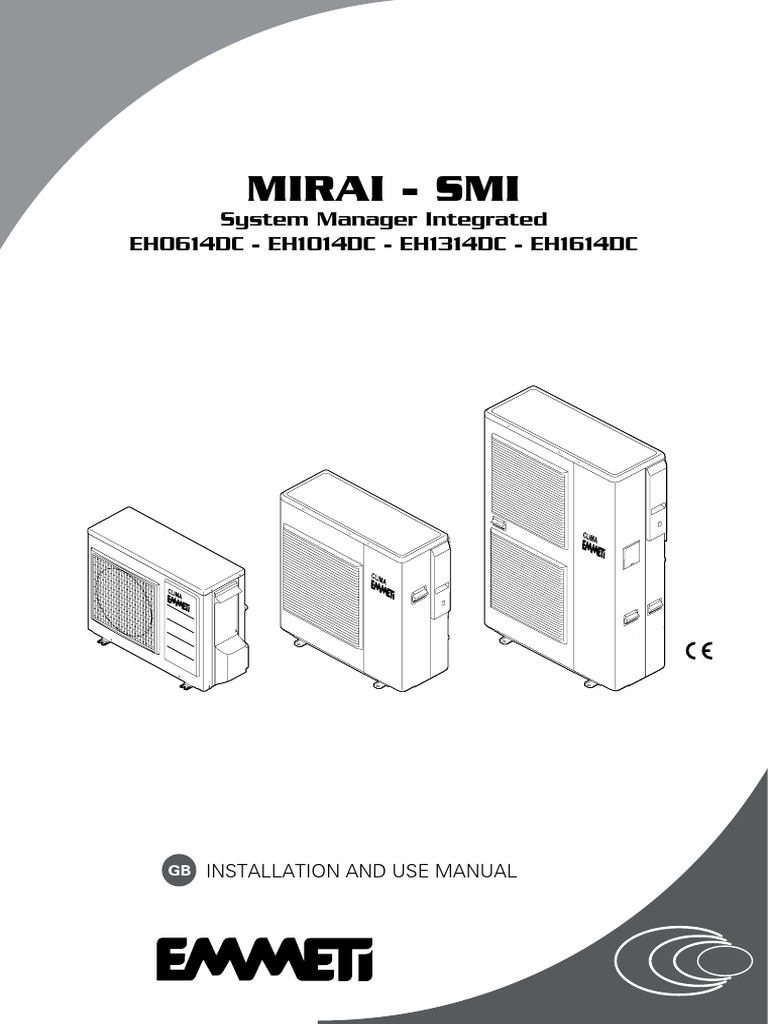 Mirai SMI Heat Pump User Manual | PDF | Heat Pump | Air Conditioning