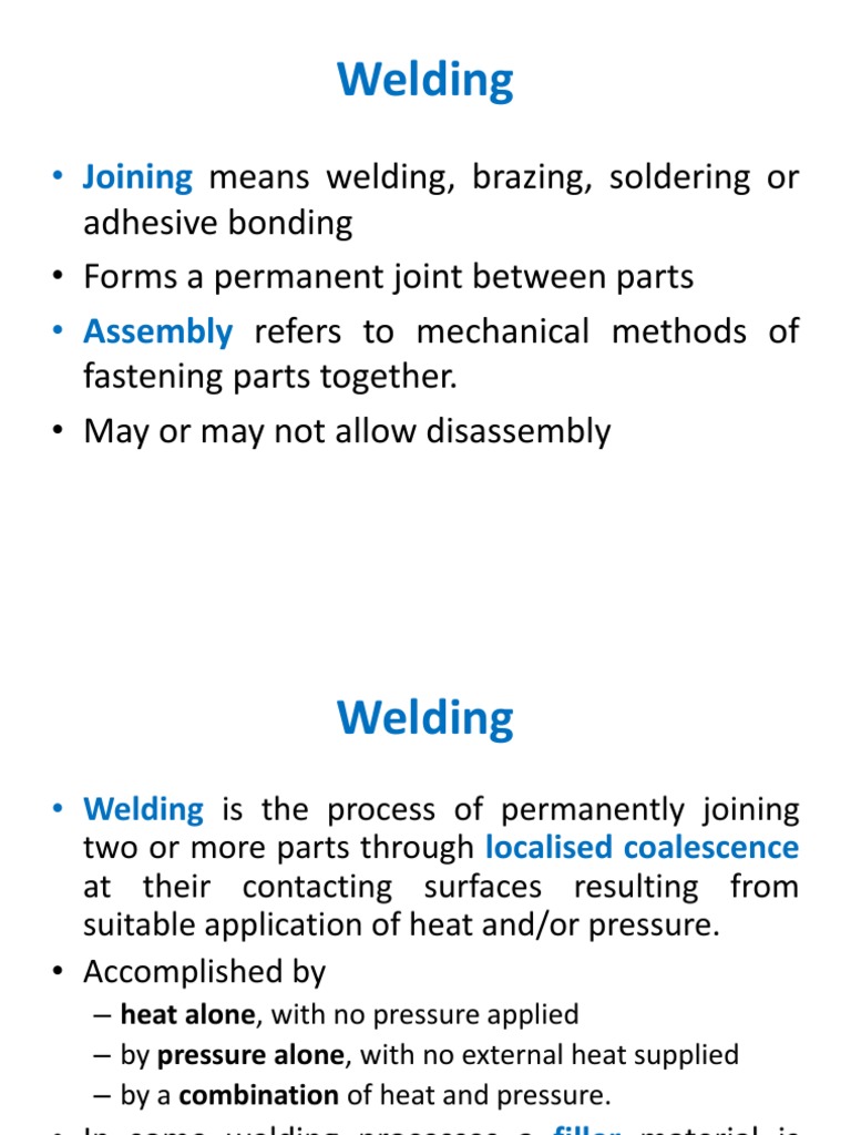2022 S5 ME MFG S - Welding Intro | PDF | Construction | Welding
