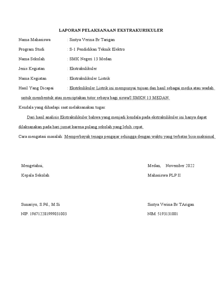 Lampiran PLP Ii Fix | PDF