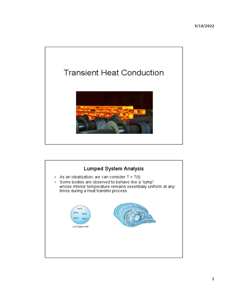Transient Conduction | Download Free PDF | Thermal Conduction | Heat ...